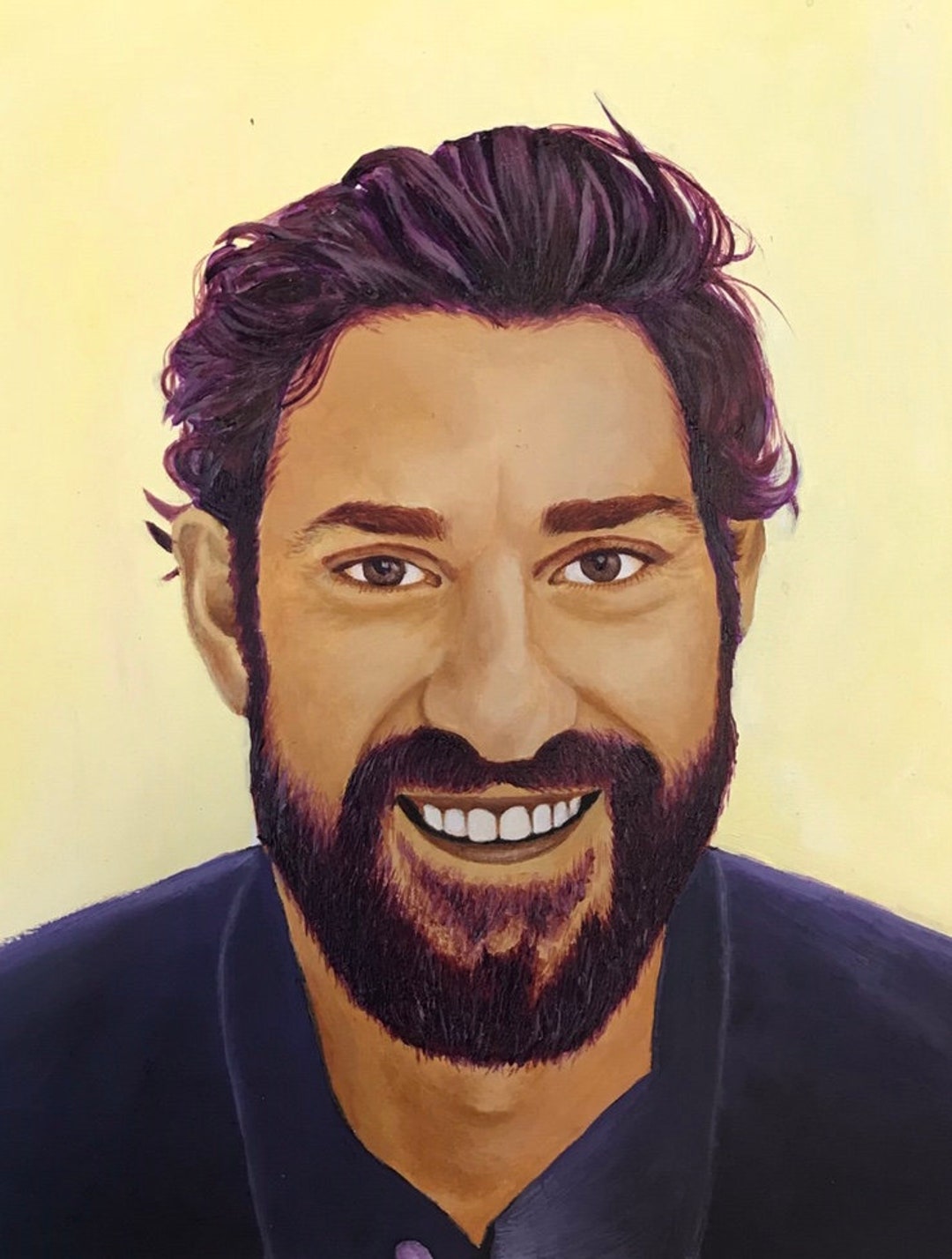 John Krasinski Pop Art Painting - Etsy
