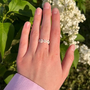 Summer Rings Set | Beaded Flower Rings - Etsy