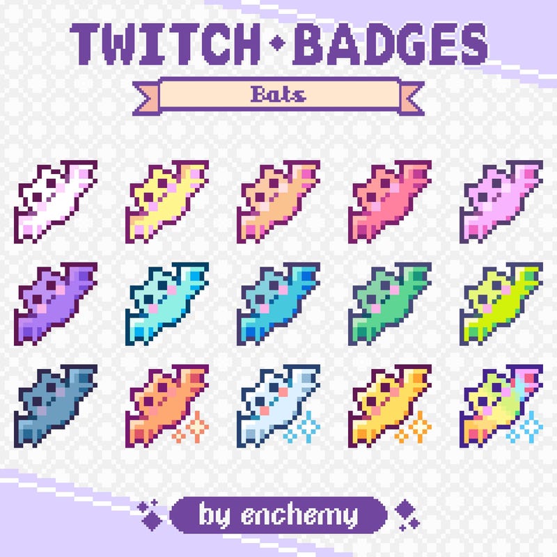 Pixel Art Bat - Etsy UK