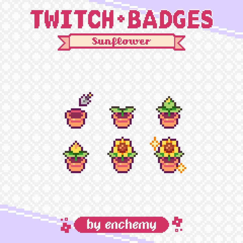Flower Pot Pixel Art - Etsy