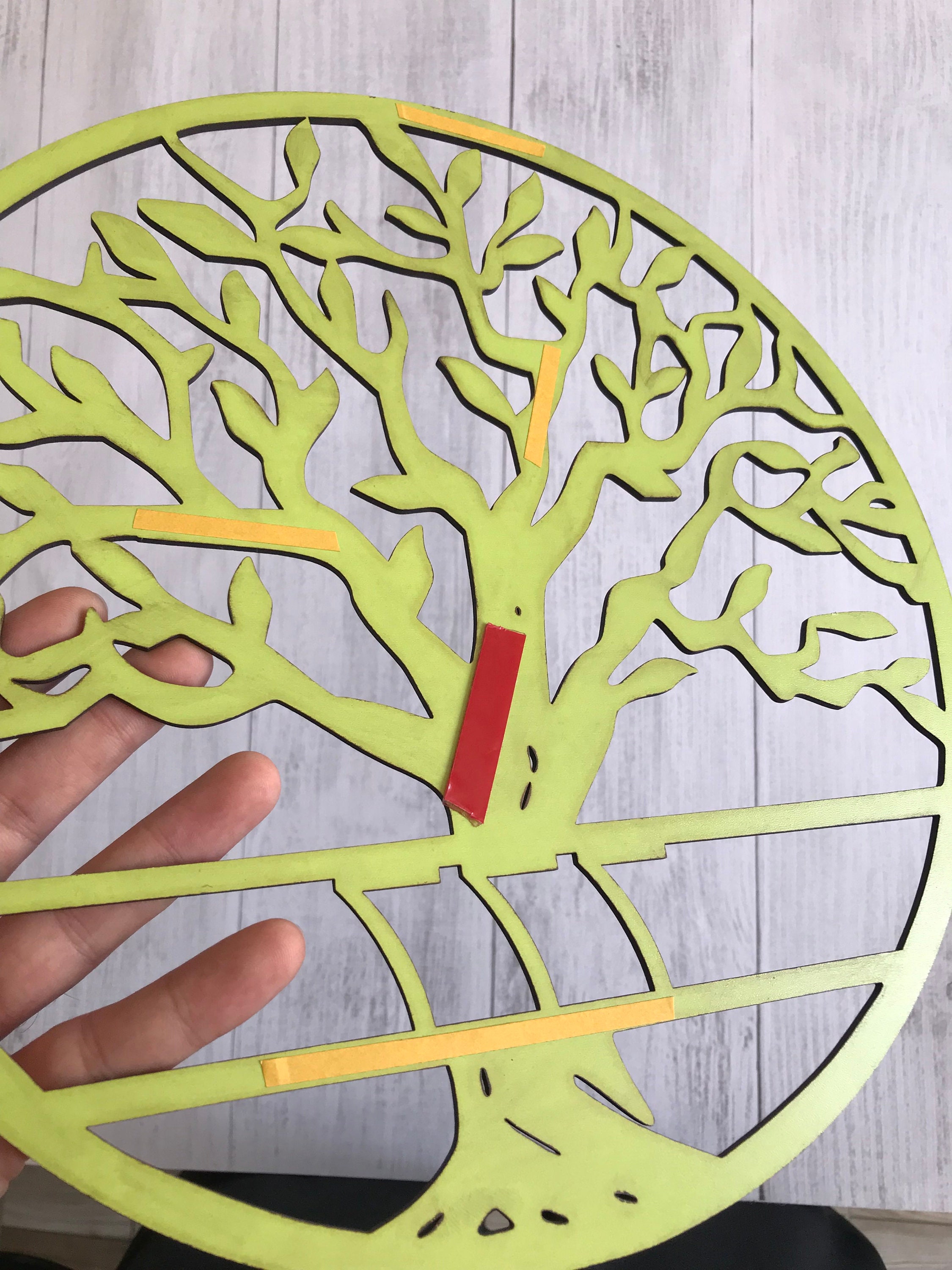 Personalized Tree of Life Wood Sign: Custom Family Name Door Decor - Etsy