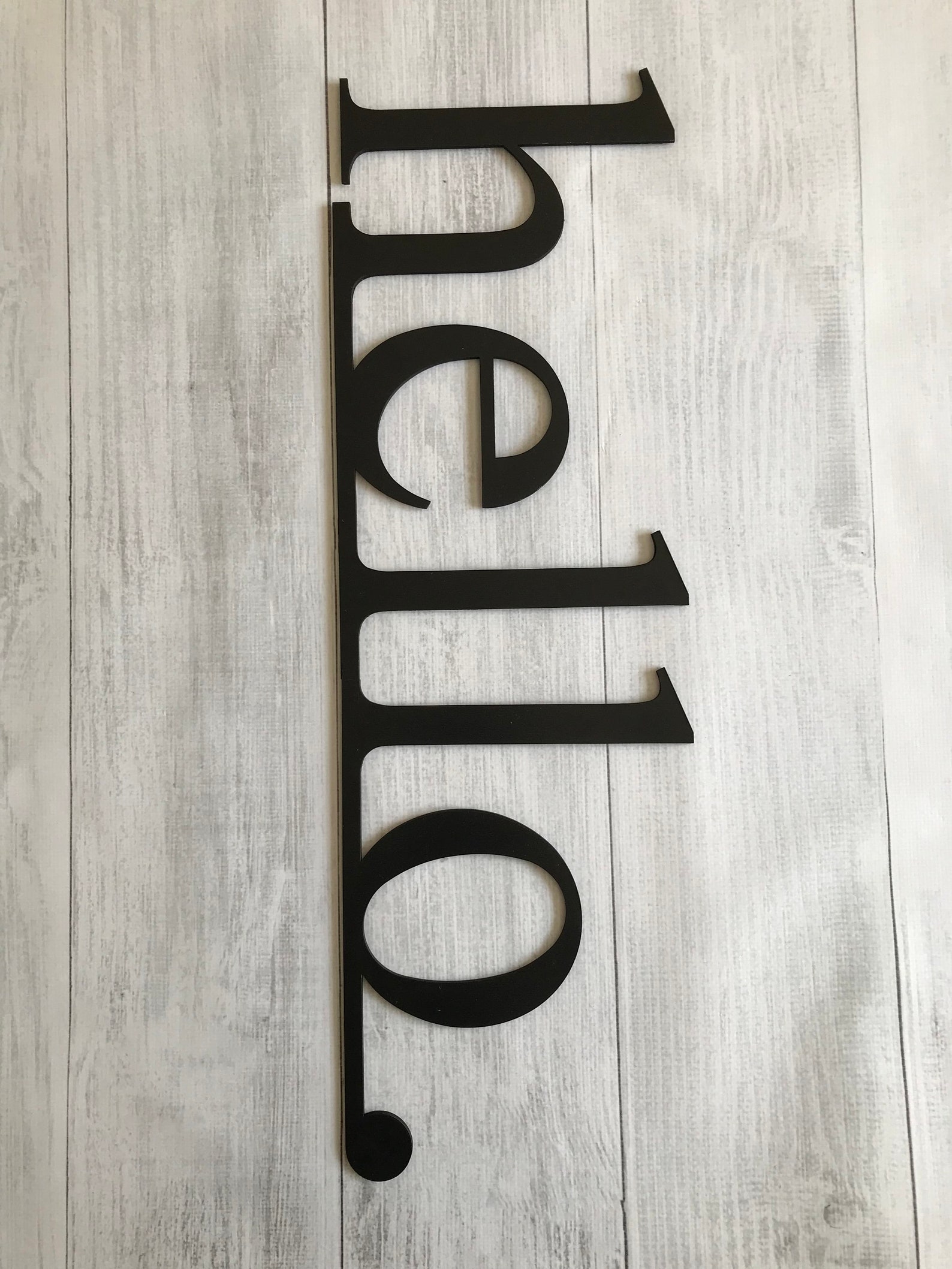 Wood Hello Sign Front Door Decor Welcome Sign Front Porch - Etsy