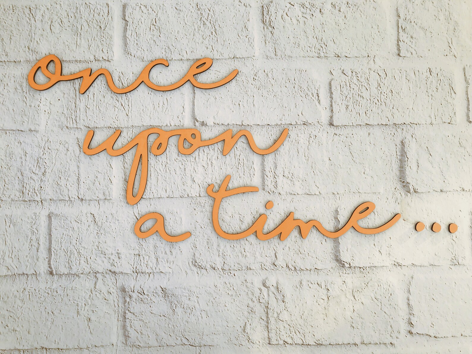 Once Upon a Time Nursery Wall Decor once Upon a Time Sign - Etsy