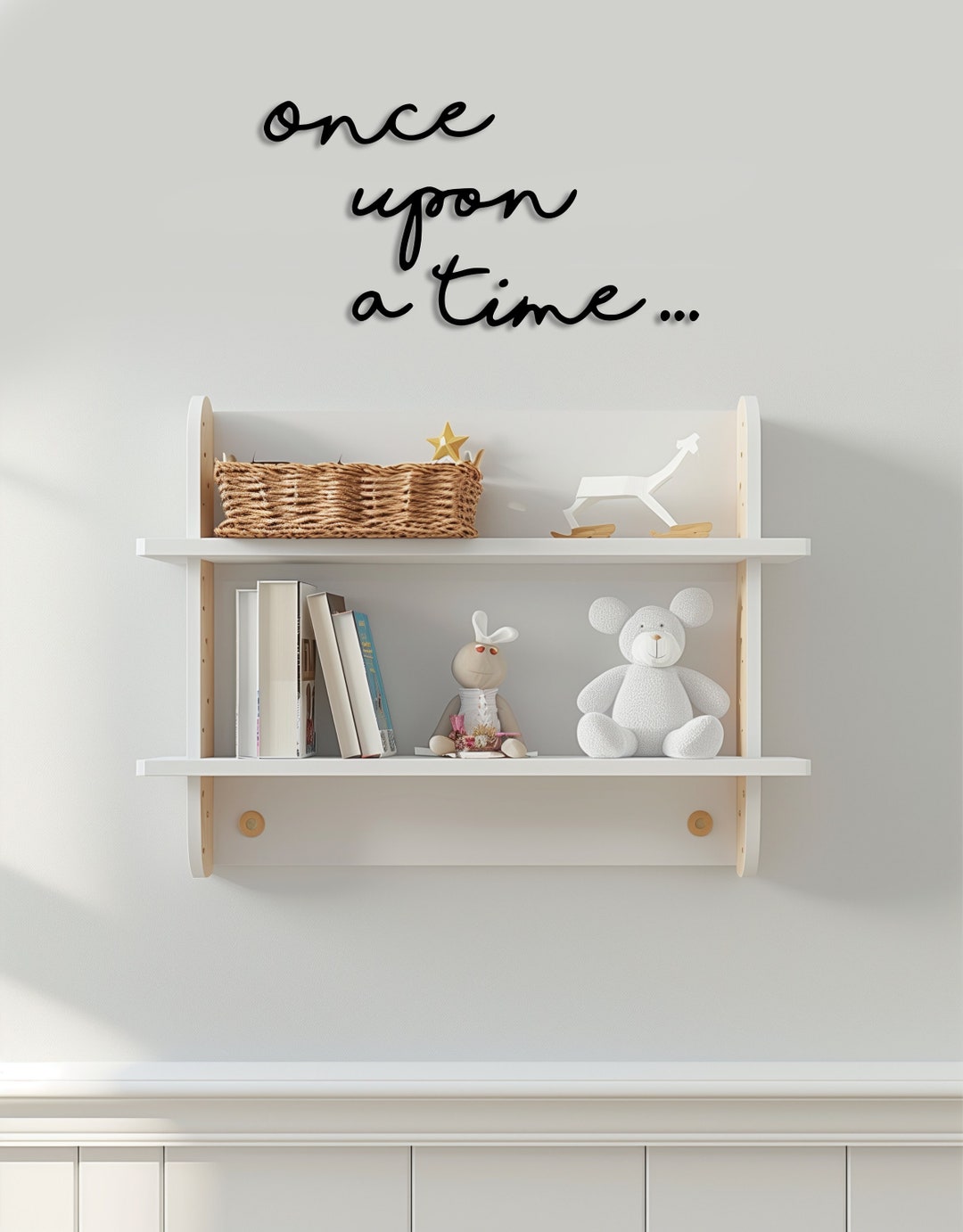 Once Upon a Time Nursery Wall Decor ,once Upon a Time Sign, Once Upon a ...