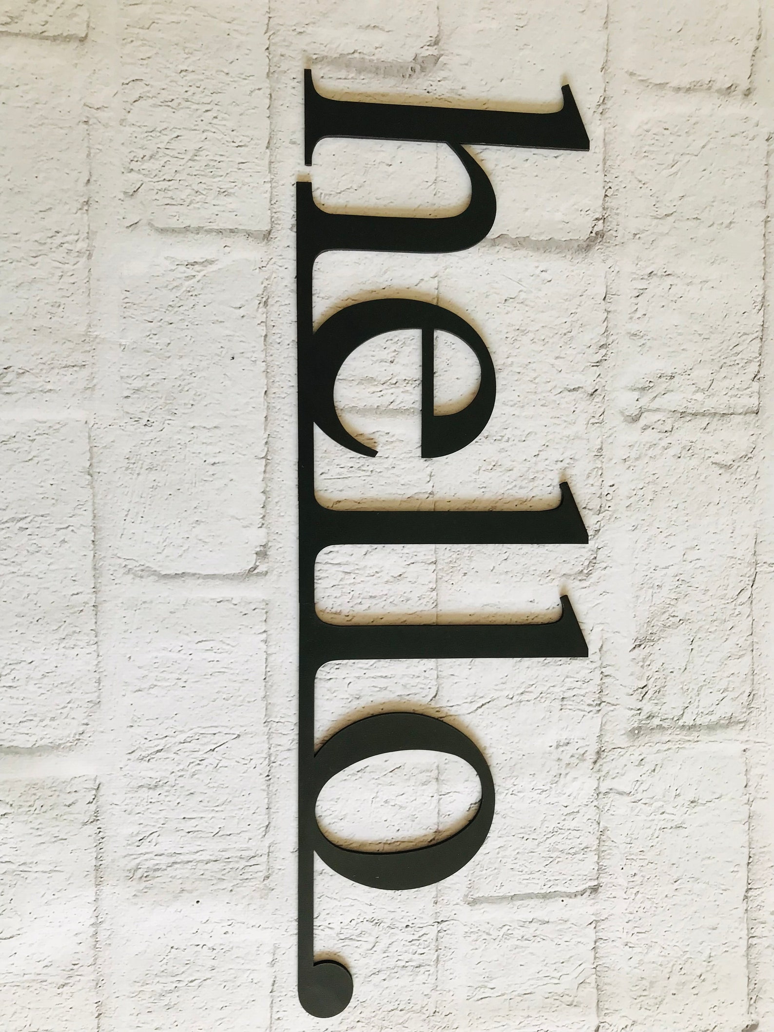 Wood Hello Sign Front Door Decor Welcome Sign Front Porch - Etsy