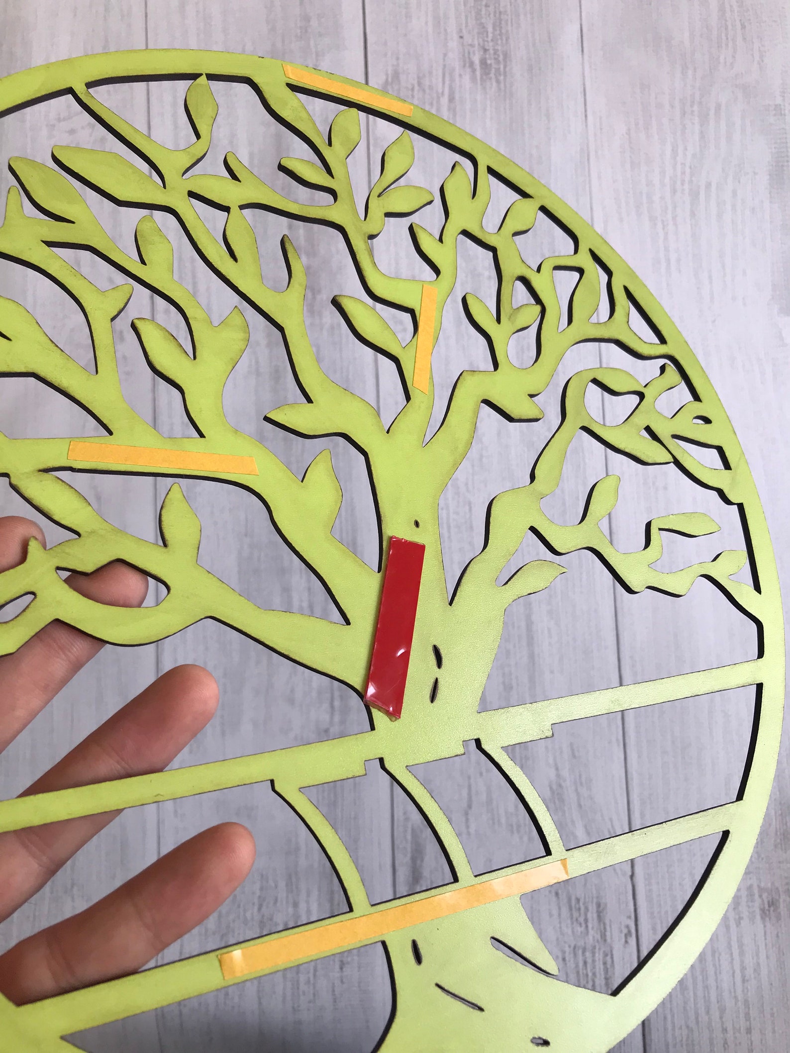 Personalized Tree of Life Wood Sign: Custom Family Name Door Decor - Etsy