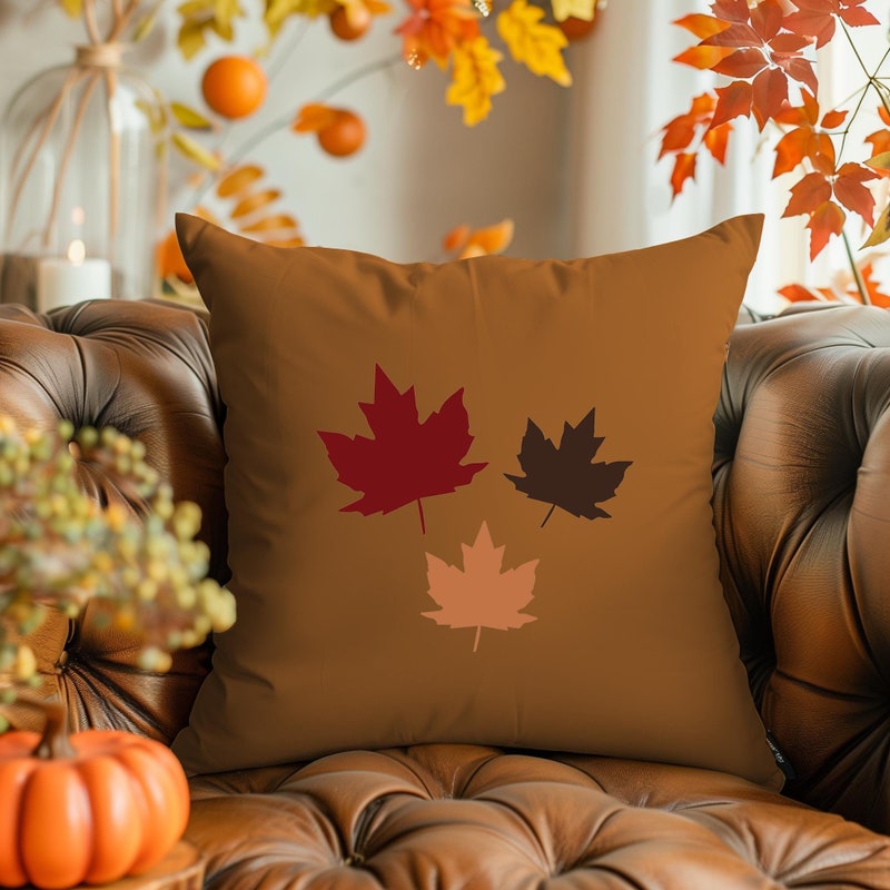 Maple Leaf Pillow - Etsy