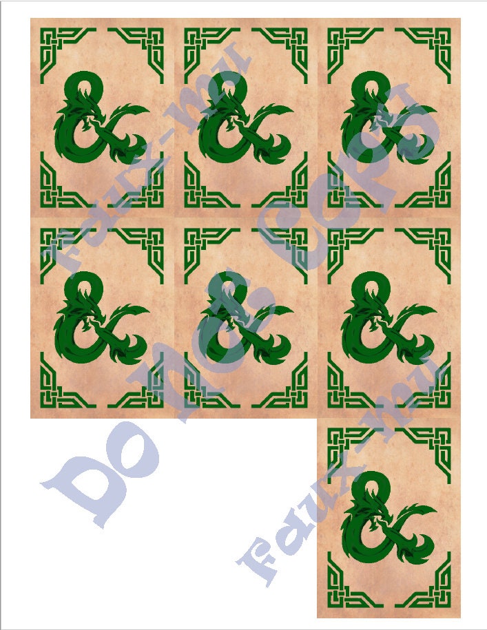Custom D&D 5e Spell, Item, or Beast Cards - Etsy