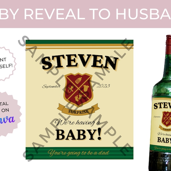 Jameson Label Template - Etsy