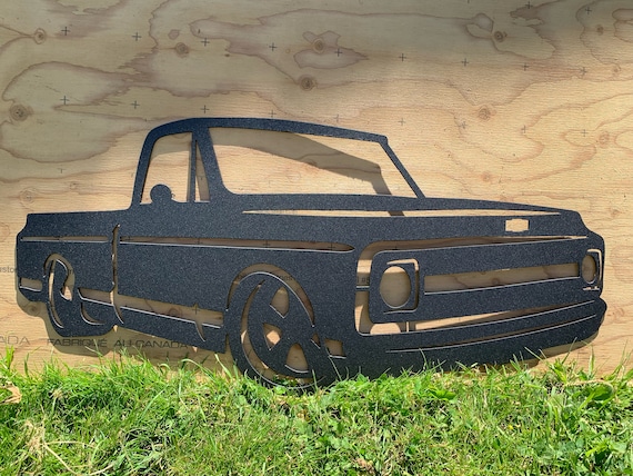Chevy C10 Silhouette Cutout from Steel - Etsy.de