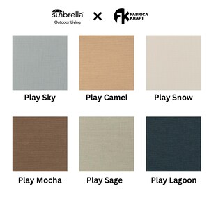 Custom Sunbrella Fabric Swatches | Yardage & Samples - Etsy