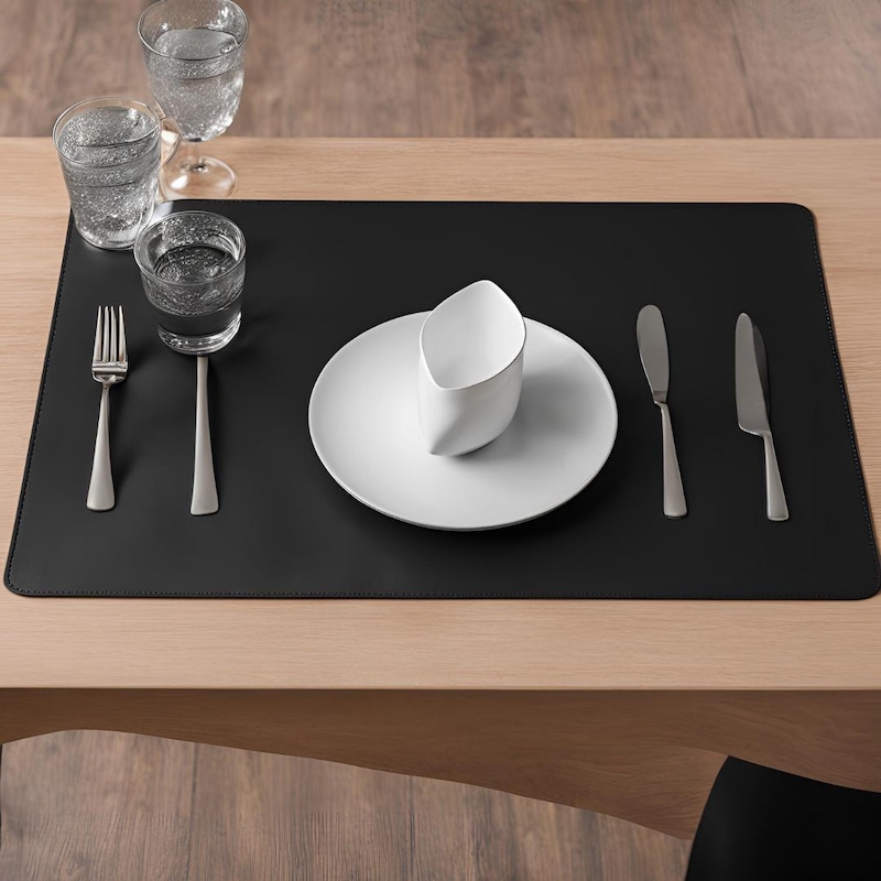 Leather Placemat for Table - Etsy