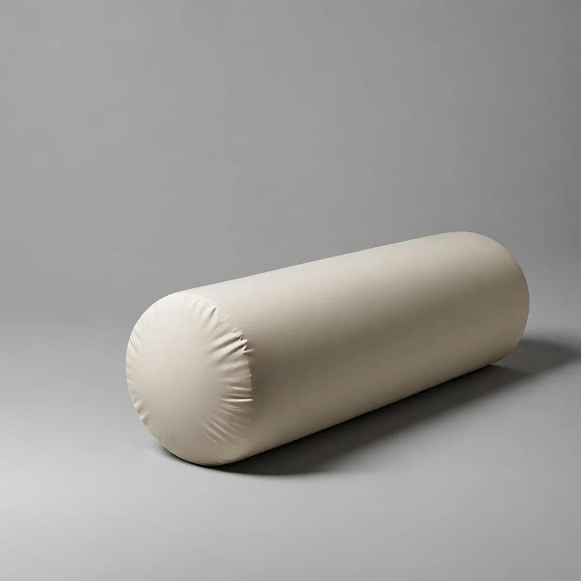 Custom Size Round Bolster Pillow: Neck Roll, Lumbar Support, Indoor ...