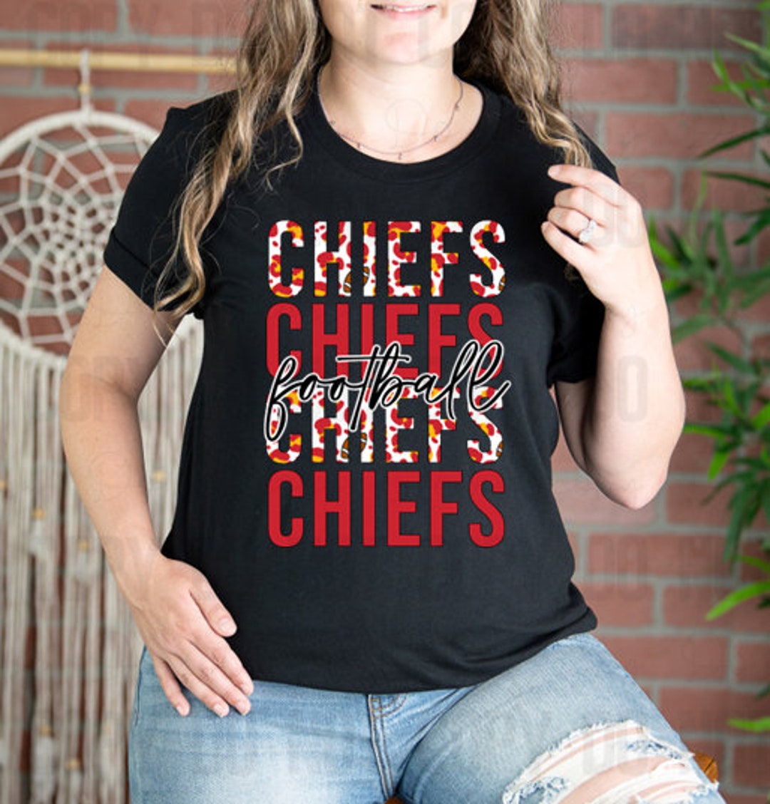 30-51 Chiefs Football Leopard Kansas City Football Choose Your Colors ...