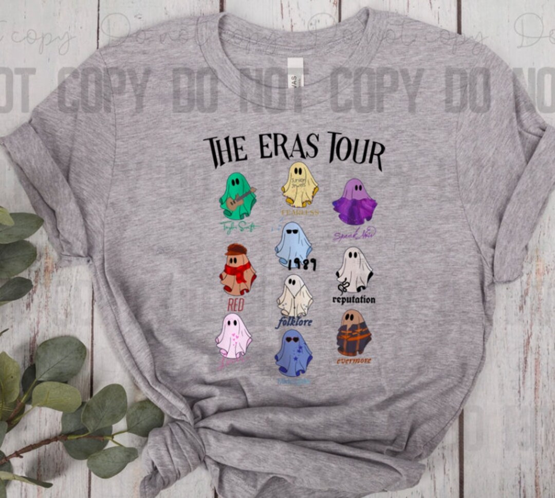 TS-02 Eras Ghost Tour | You Choose Your Colors | Bella Canvas T-shirt ...