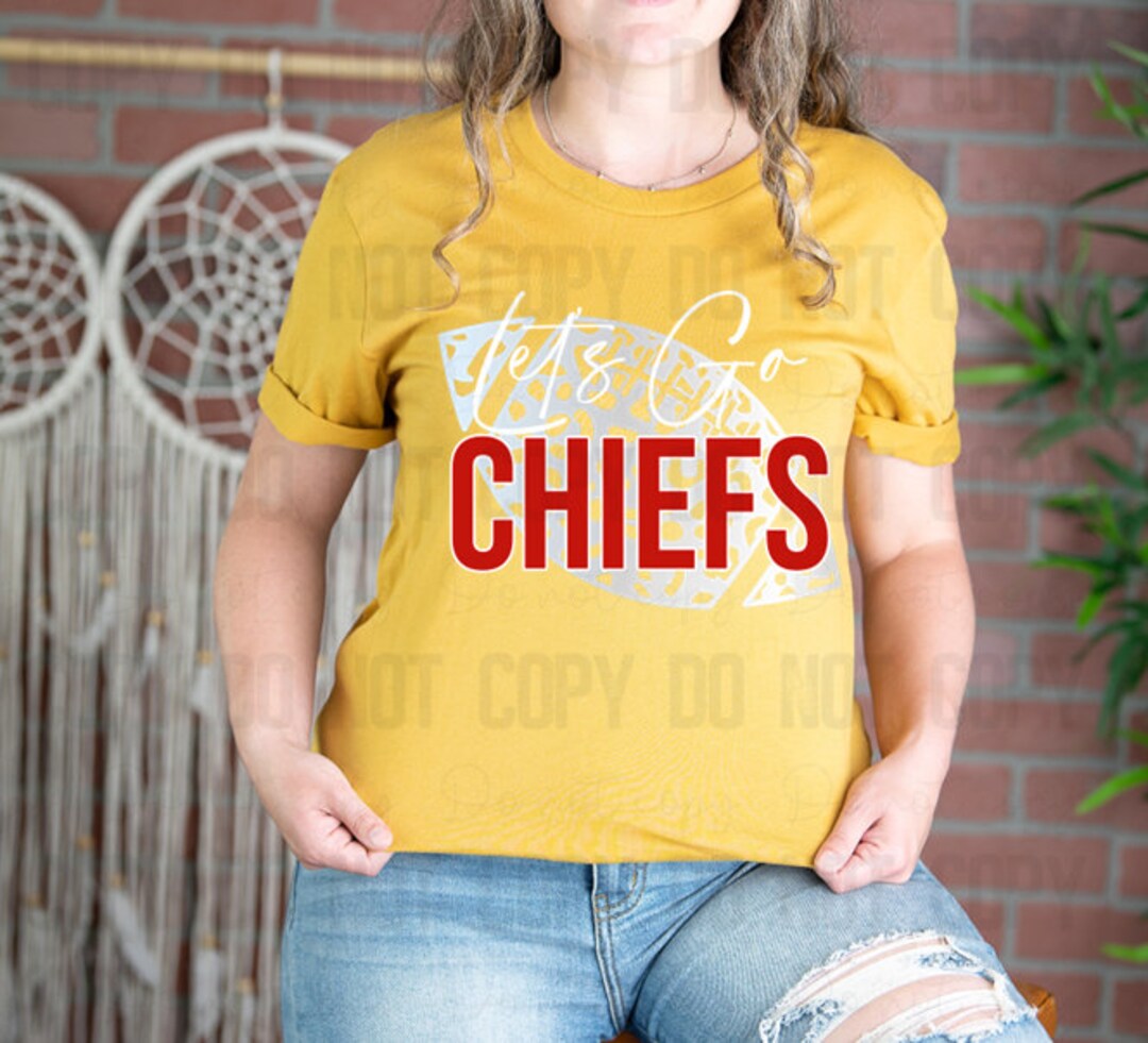 30-59 Let's Go Chiefs Silver Kansas City Football Choose Your Colors ...