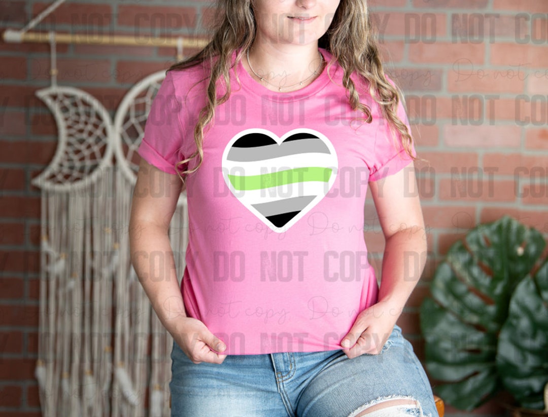 58-67 Heart Agender Choose Your Colors! - Etsy