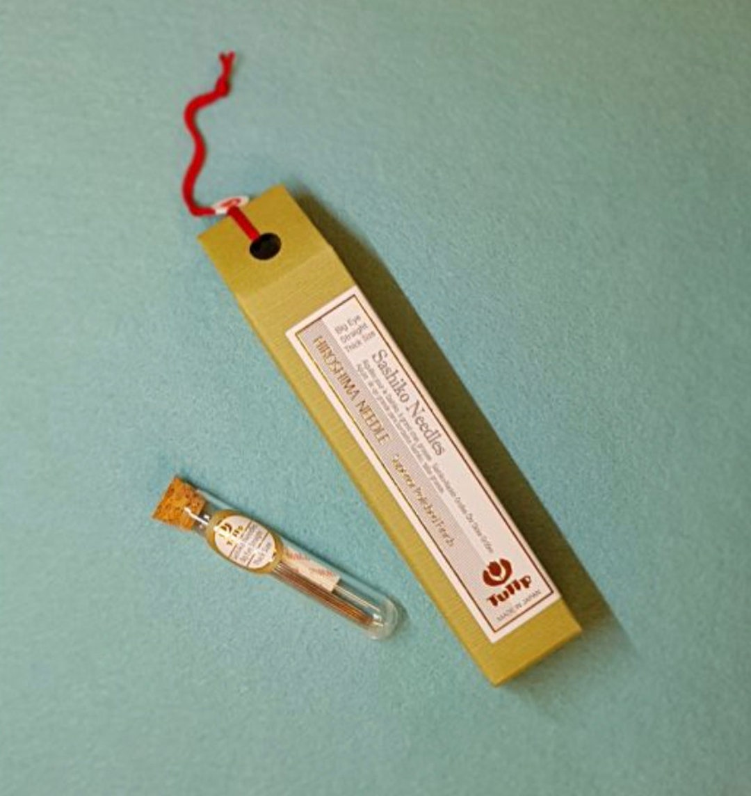 Tulip Hiroshima Needles - Sashiko Needles Big Eye Straight Thick Size ...