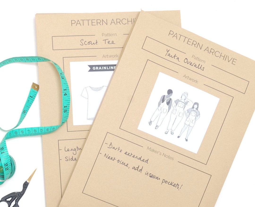 Pattern Storage Envelopes - Pack of 10 - Etsy