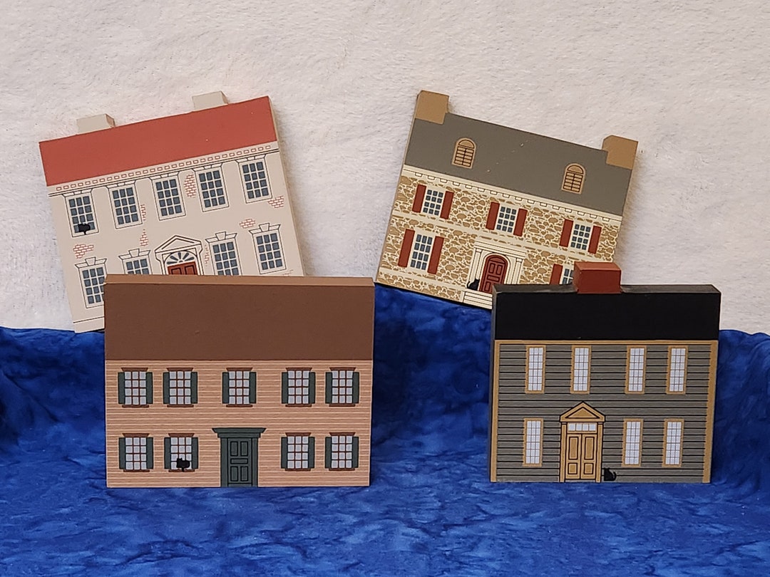 Cat's Meow Village 1992 Signers of the Declaration Series Collector's ...