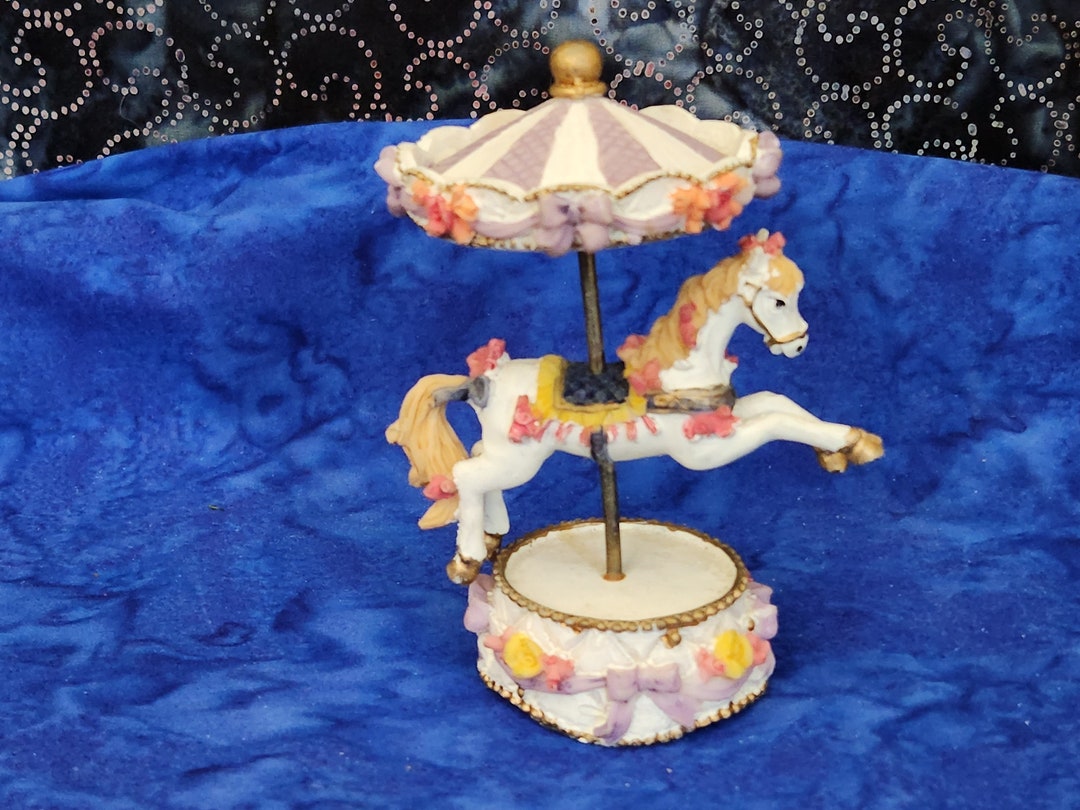 Carousel Horse/mini Carousel Horse/fairy Garden Carousel Horse - Etsy