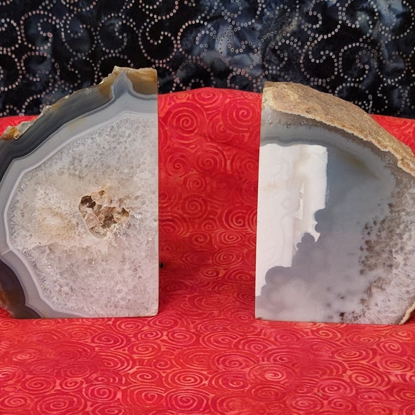 Geode Bookends - Etsy