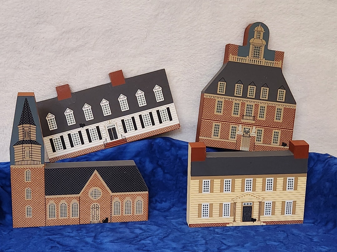 Cat's Meow 1993 Williamsburg Series Bruton Parish Grissell Hay Lodging ...