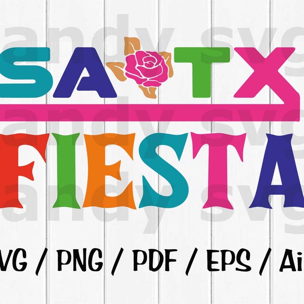 Fiesta Svg - Etsy