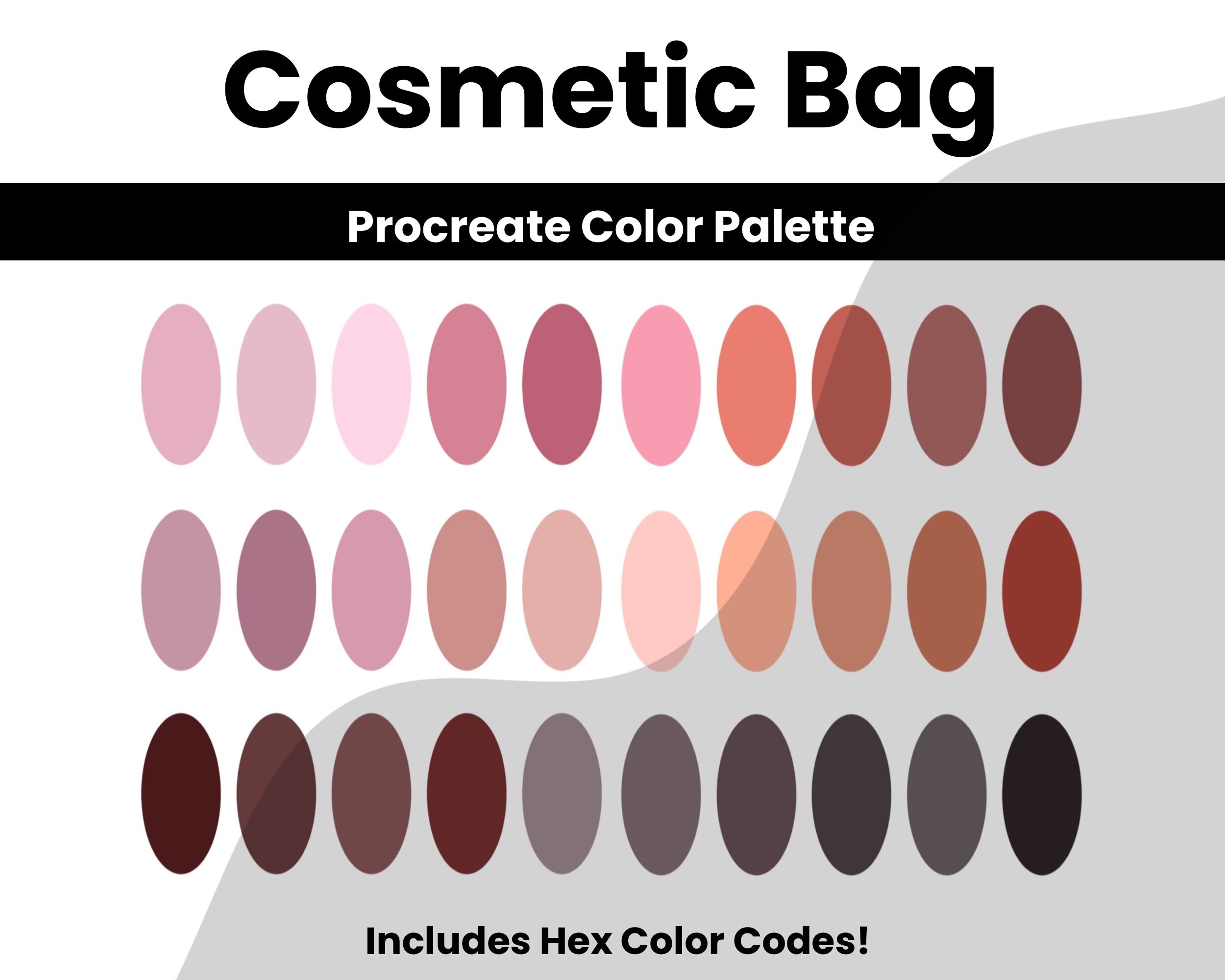 PROCREATE COLOR PALETTE Bundle Natural Color Palette Bundle Soft Color ...