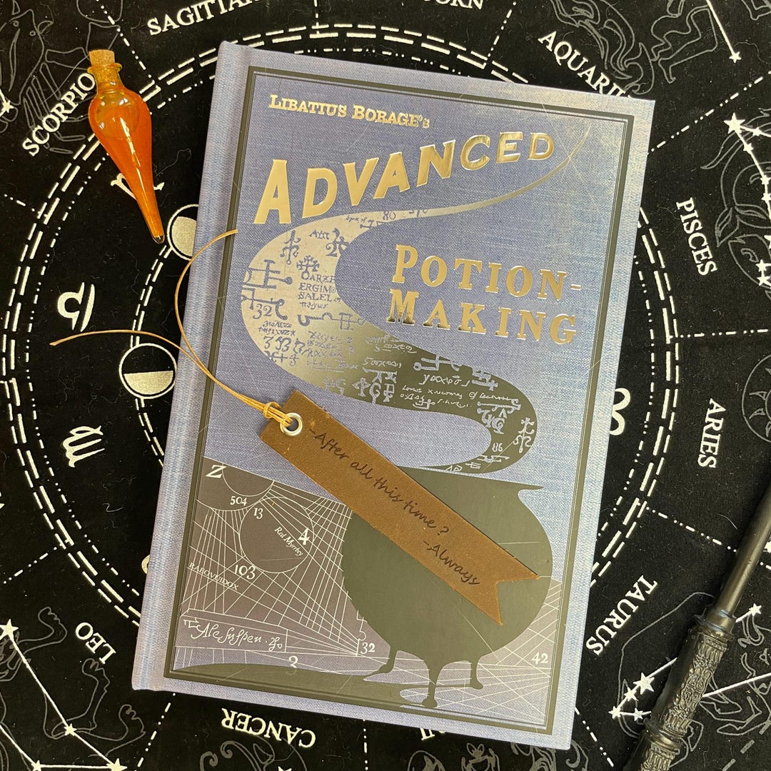 Detailed Potion Making Book With Free Gift Wrapping- Handmade Hardcover ...