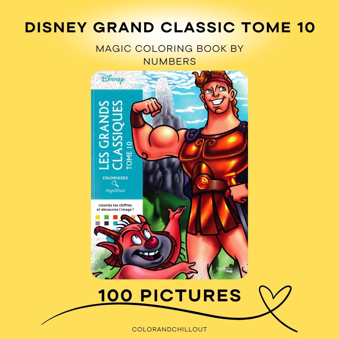 Coloring Book Classic Tome 10 Les Grands Classiques / Printable ...