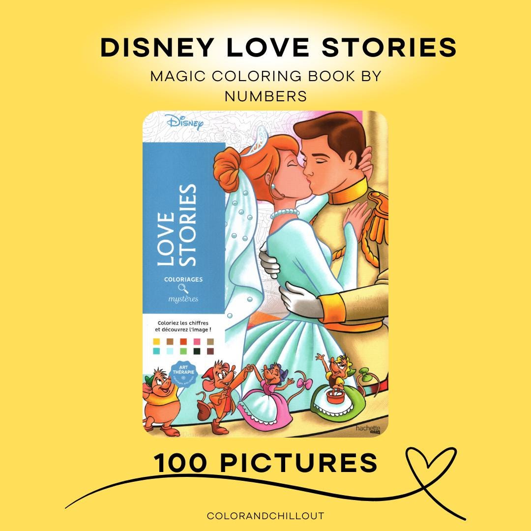 Coloring Book Love Stories / Printable / Digital Art - Etsy
