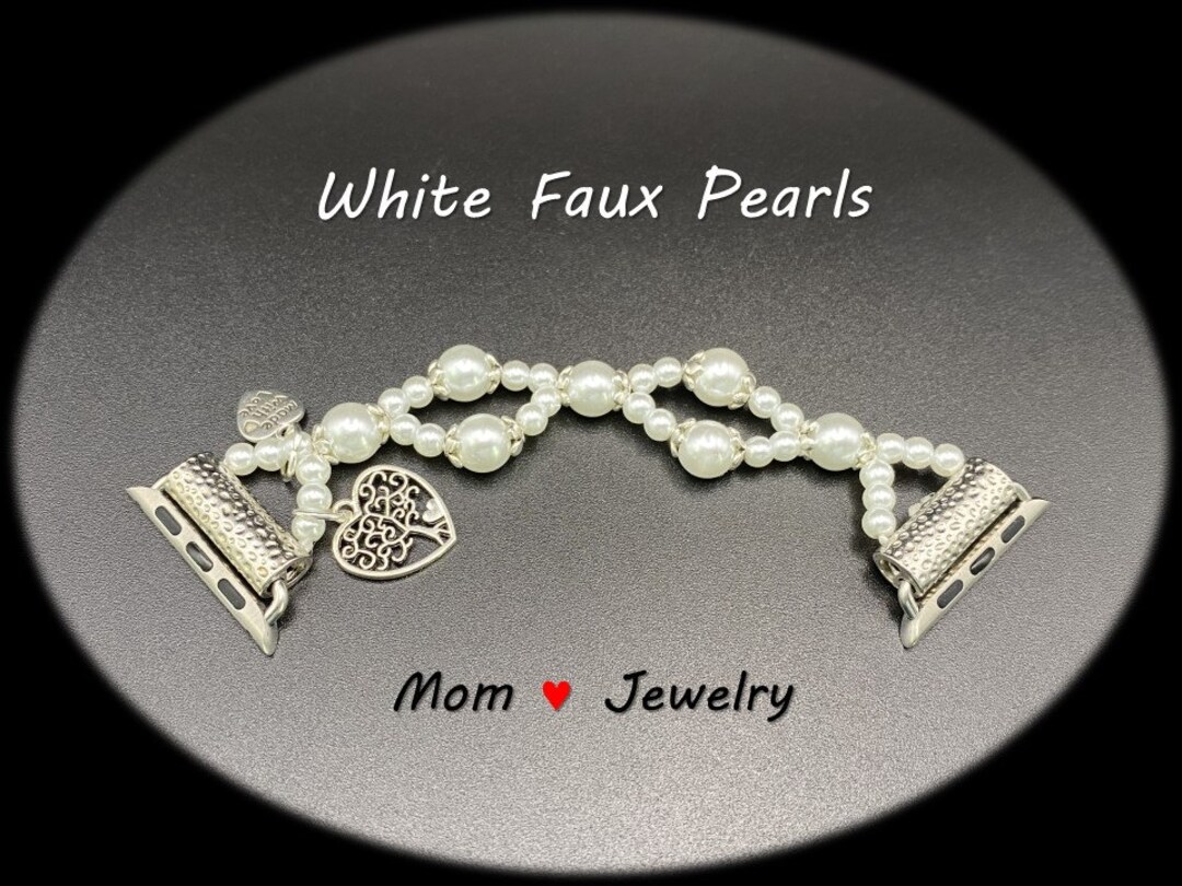 1 Beaded Apple Watch Stretch Band | Iwatch Stretch Band | Apple Watch ...