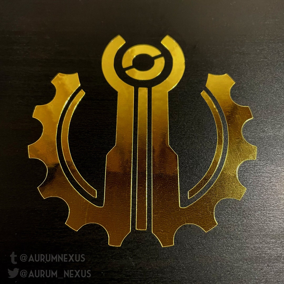 Piltover Crest Decal || Metallic Gold League of Legends Inspired Vinyl ...
