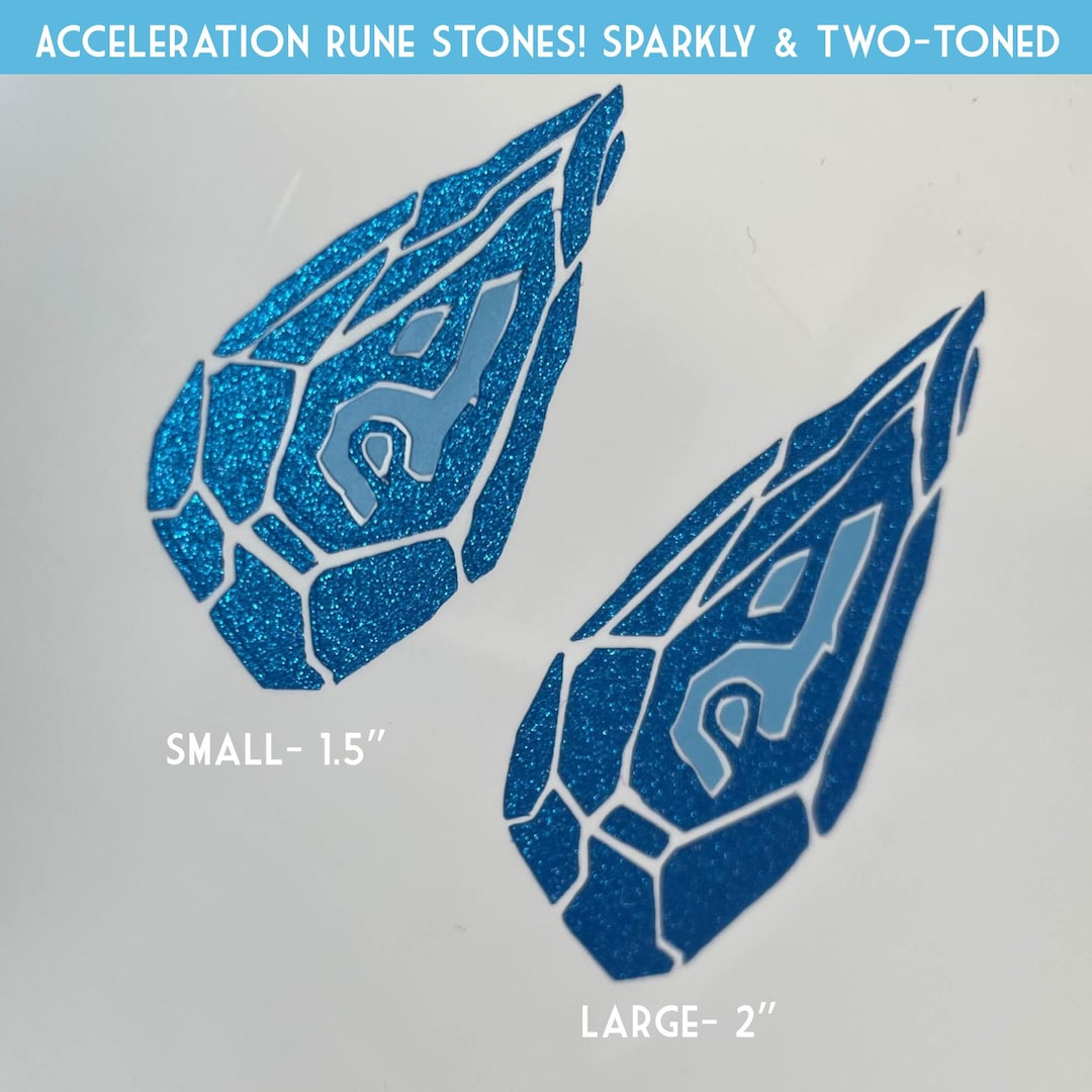 Acceleration Rune Stone Decal || Jayce Bracelet Arcane Inspired Vinyl ...