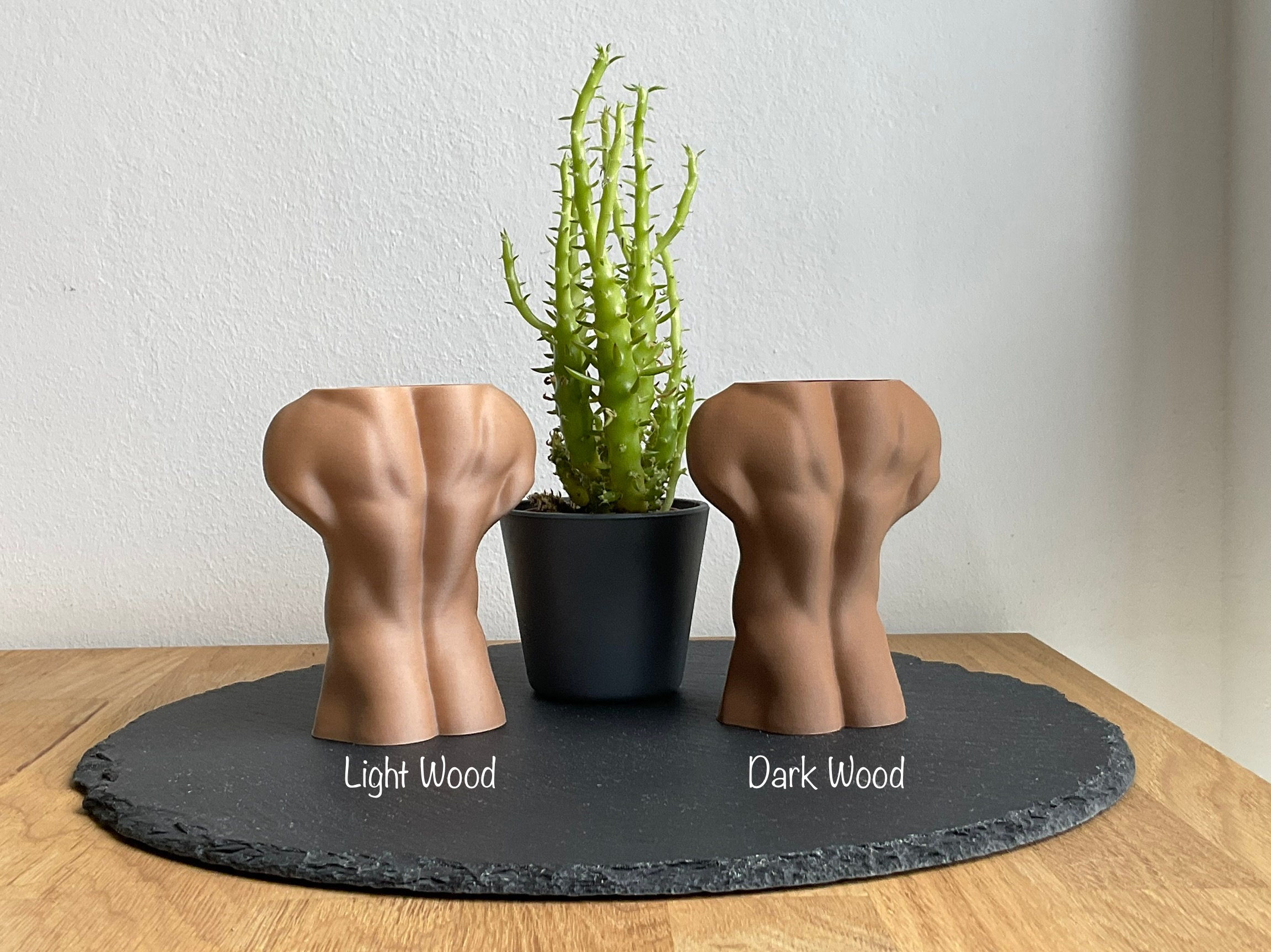 Body Vase Torso MALE Body Vase Torso Male Wood - Etsy