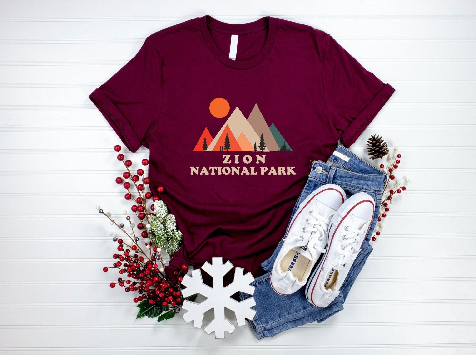 Zion National Park Shirt, Zion National Park Hiking Shirt, Zion Park ...