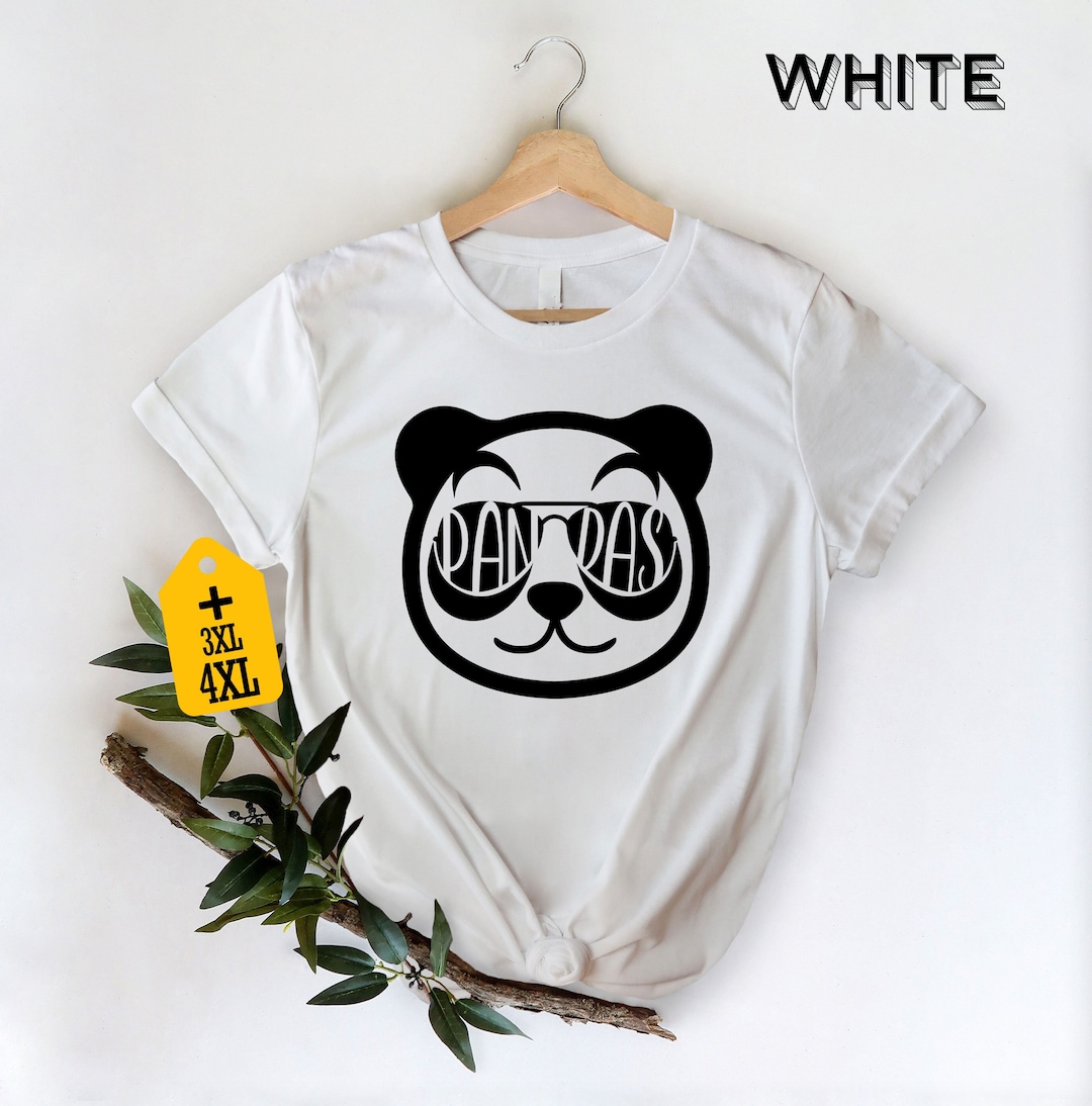 Panda With Sunglasses Shirt, Cool Panda T-shirt, Panda Lover Gift ...