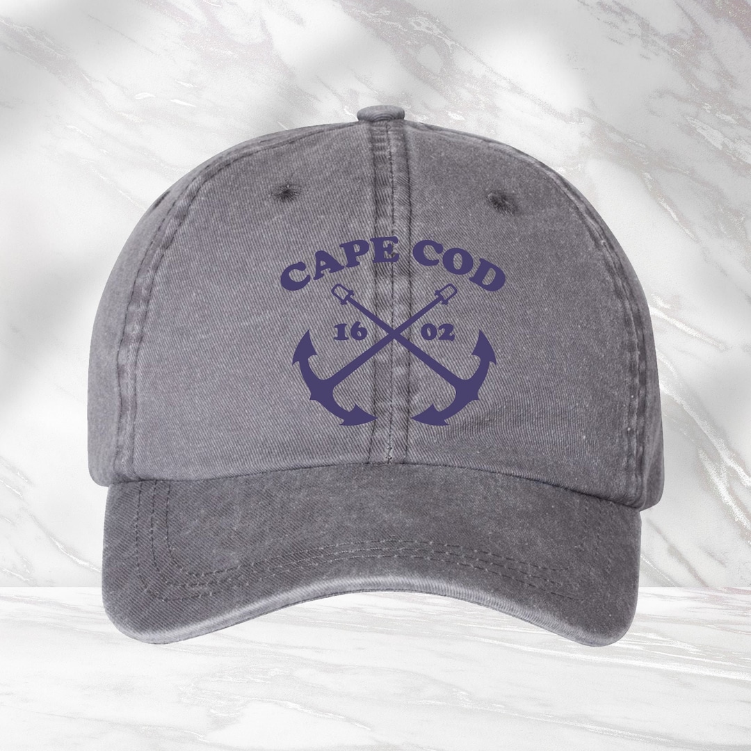 Cape Cod 1602 Hat, Cape Cod Hat, Cape Cod Souvenir Cap, Massachusetts ...