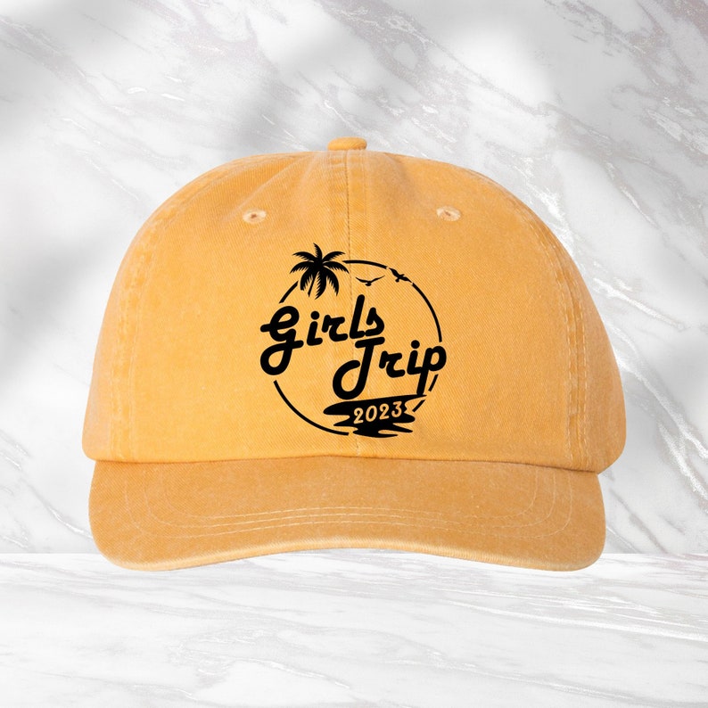 Girl's Trip 2023 Hat Group Travel Hat Vacation Cap - Etsy