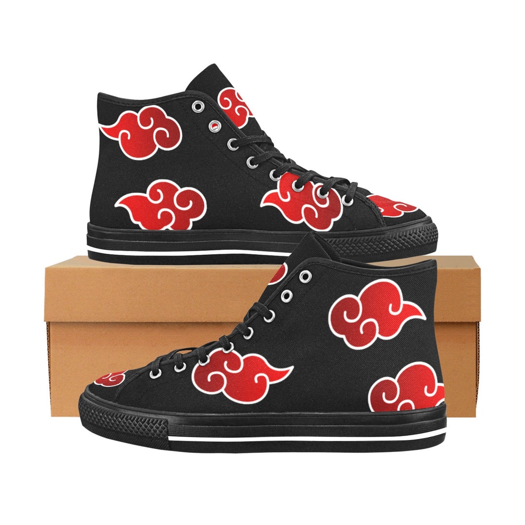 Custom Anime Classic High Top Canva Shoes, Anime Shoes for Men, Anime ...