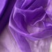 Purple Sheer Organza Fabric by Yard, Orchid Organza Soft Fabric, Fluffy ...