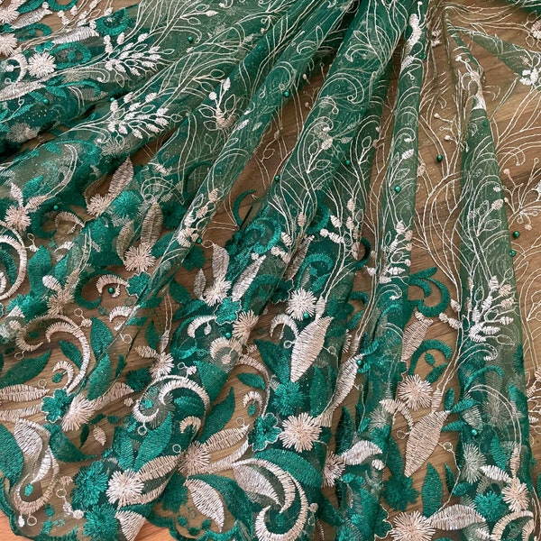 Green African Fabric - Etsy