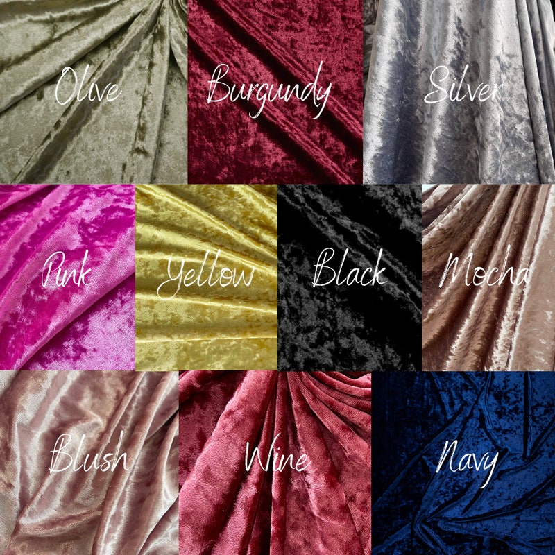 Crushed Velvet - Etsy