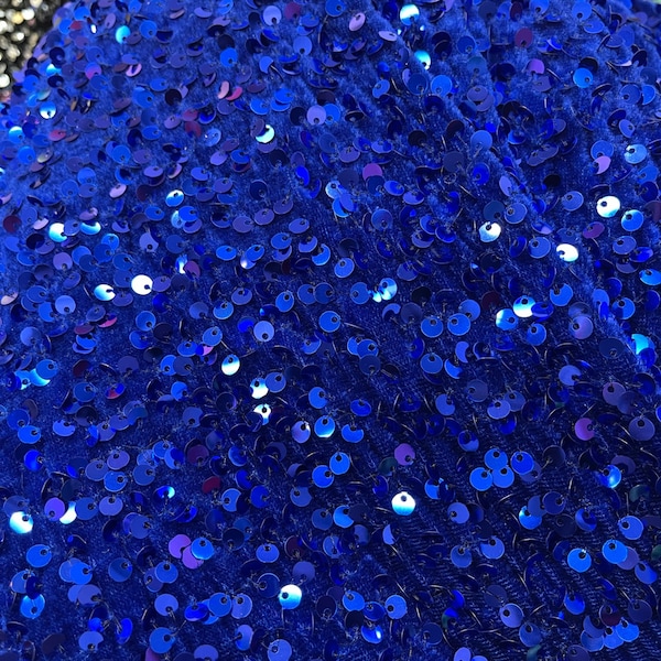 Blue Sequin - Etsy