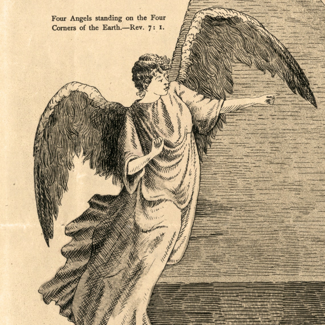 Flat Earth Map Square and Stationary 1893 Earth Orlando Ferguson A3 ...