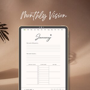 2023 Digital Planner Boho Digital Planner Daily Weekly & Monthly ...