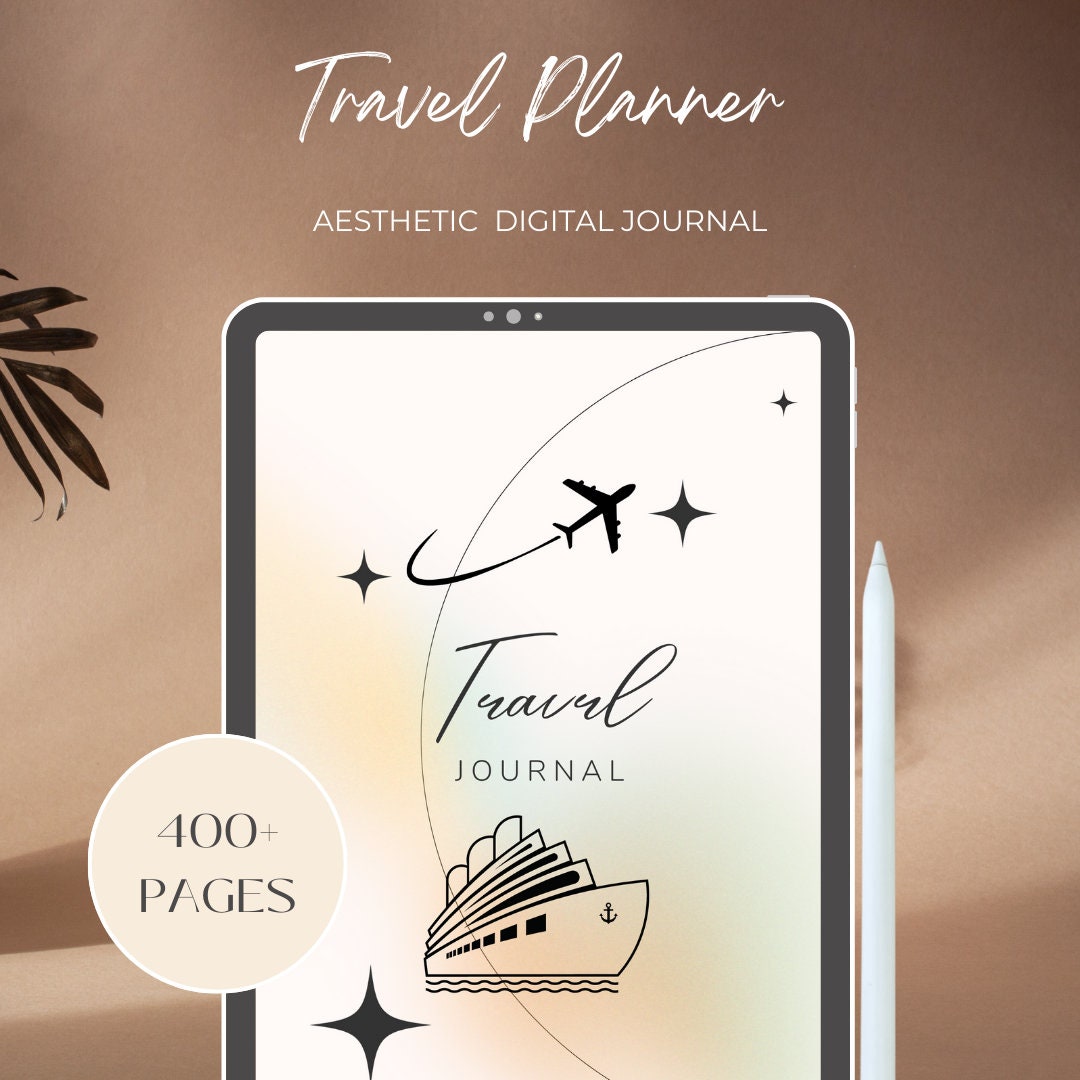 Travel Planner Digital Travel Journal Travel Planner Vacation Planner ...