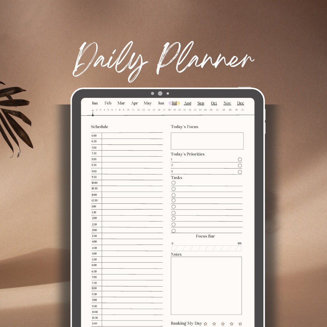 Digital Student Planner Academic Planner 2023-2024 College - Etsy