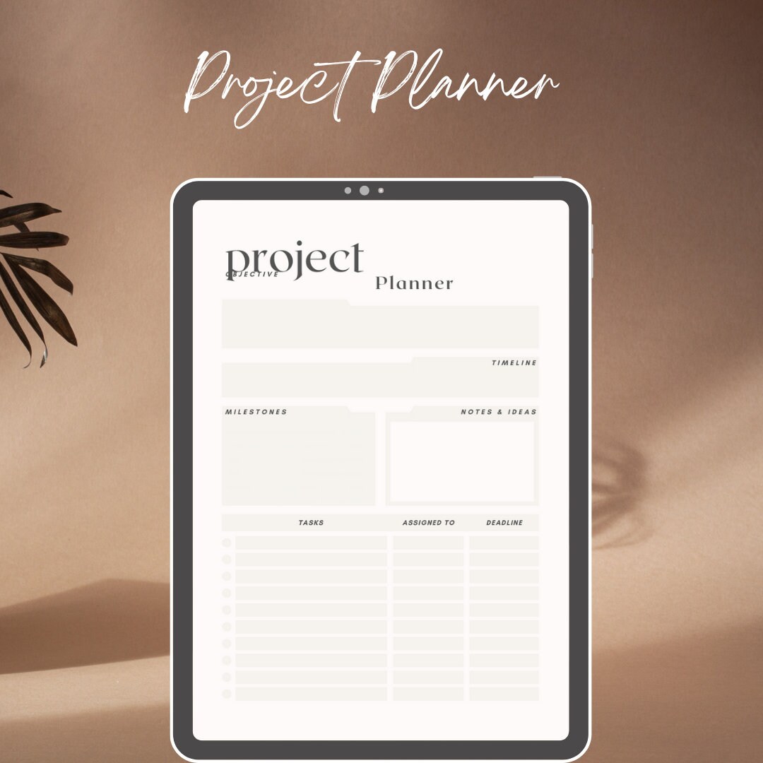 Digital Student Planner Academic Planner 2023-2024 College - Etsy